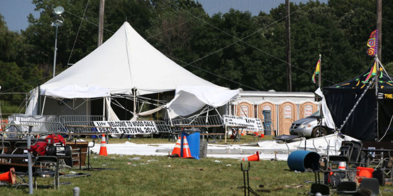 Wrongful Death suit filed in Collapse of Tent - Law Blog